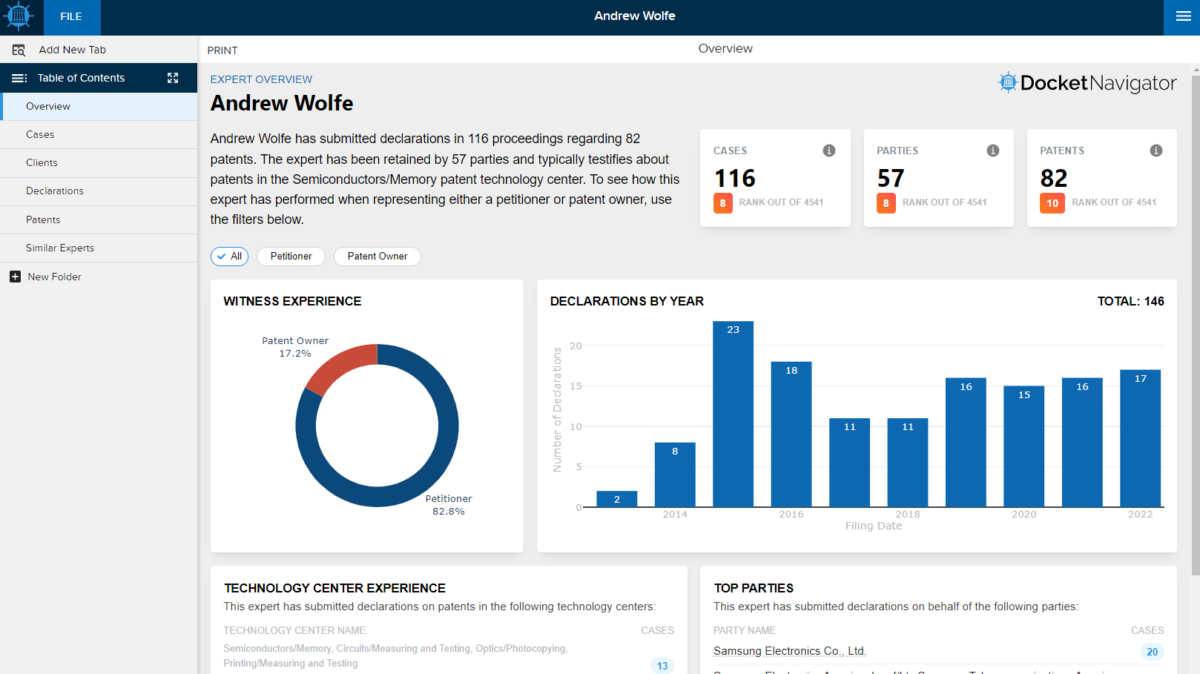 PTAB Expert Profile – Help Center